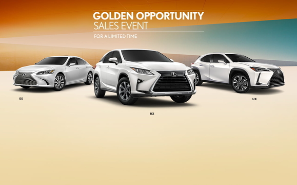 The 2019 Lexus Golden Opportunity Sales Event by Lexus of Memphis in ...